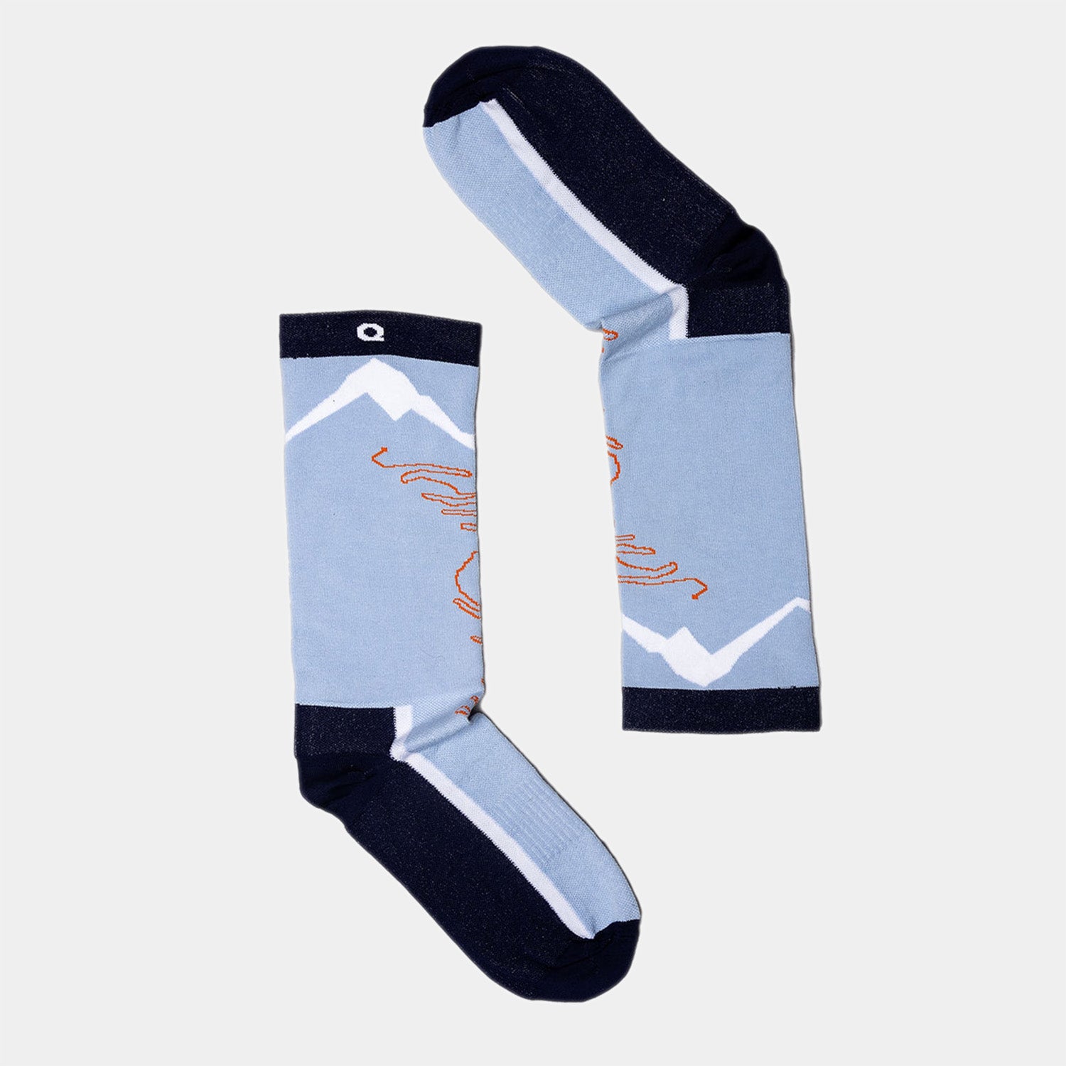 Cycling Crew Socks with Moisture Control Endurance | QEJA – QEJA Socks